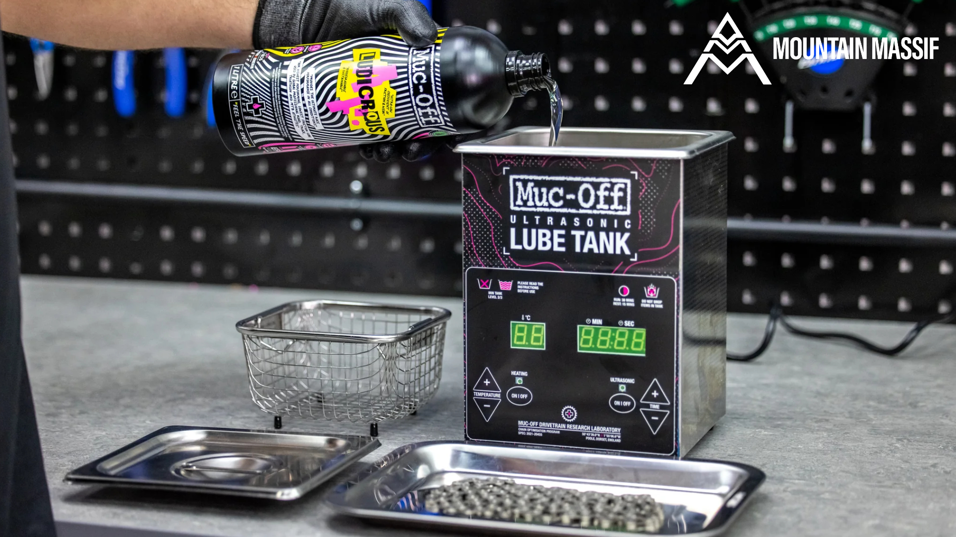 Muc-Off’s Ultrasonic Chain Optimisation Service reviewed - Mountain Massif