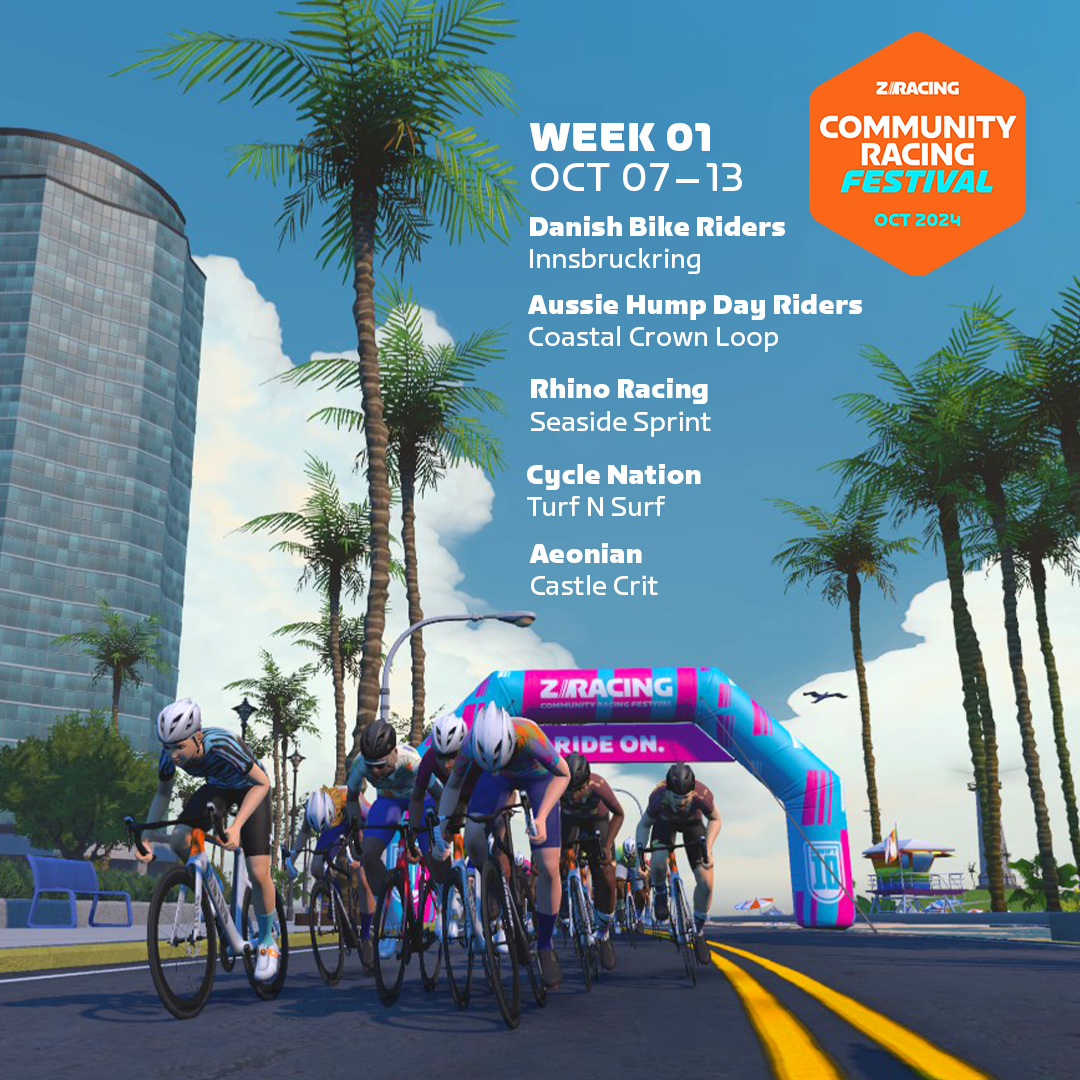 Zwift Community Racing Festival explained - Mountain Massif